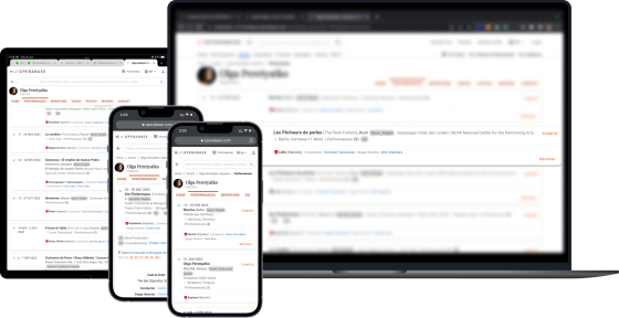 Operabase PRO | Casting Tooll | Archive access | Arts organisation ...
