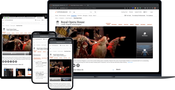 Operabase PRO | Casting Tooll | Archive access | Arts organisation ...